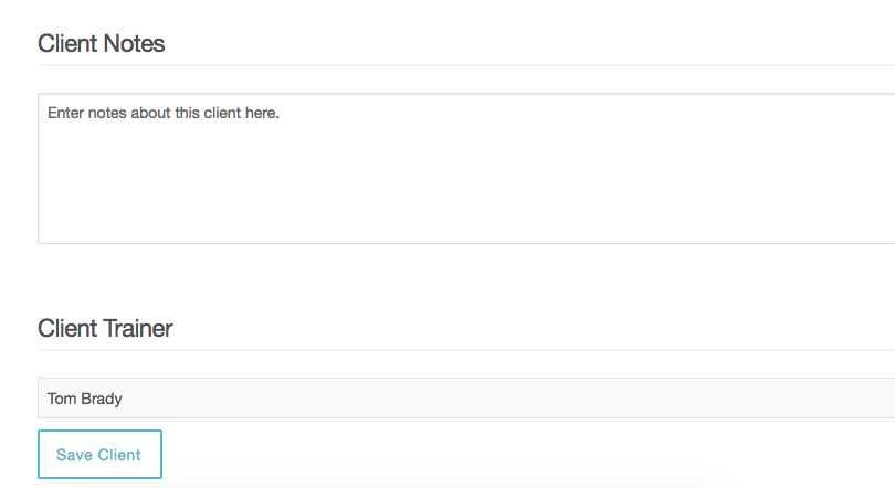 How do I save notes about my clients? | Exercise.com
