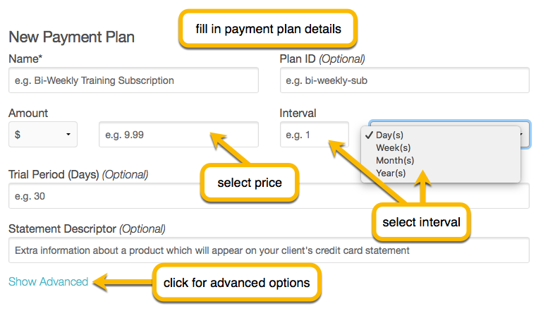 How to create a subscription plan | Exercise.com