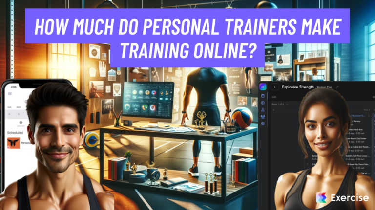 How much do personal trainers make training online? | Exercise.com
