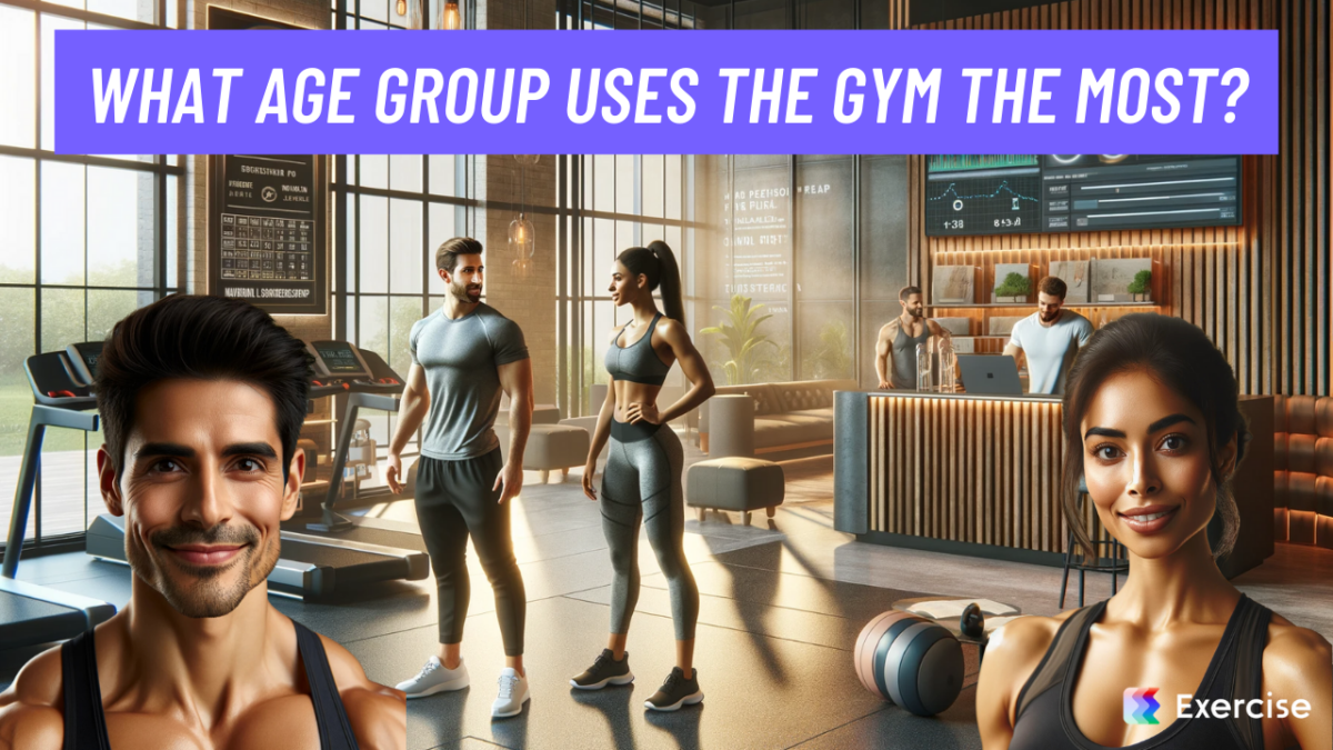 What age group uses the gym the most? | Exercise.com