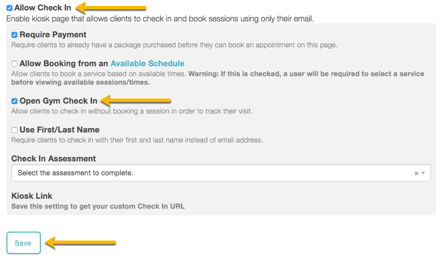 Set Up Barcode Scanner Check-In | Exercise.com