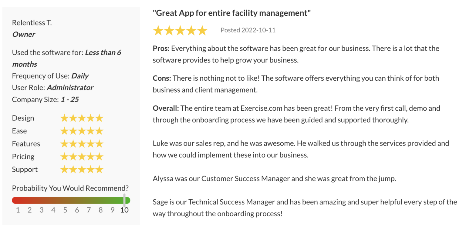 Fitness / Gym Dashboard Template (FREE XLS Example) | Exercise.com