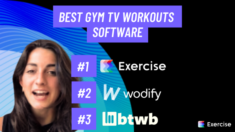 7 Best Gym TV Workouts Software in 2025 | Exercise.com