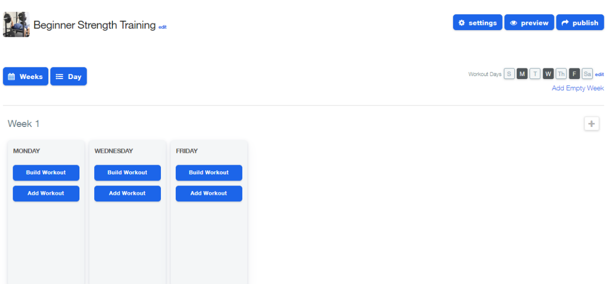 Personal Training Workout Templates (Free Examples) | Exercise.com