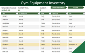3 Best Gym Inventory Templates in 2024 | Exercise.com