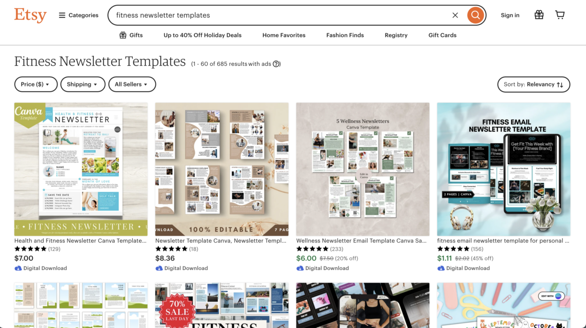 Fitness / Gym Newsletter Templates (PDF, DOC – FREE) | Exercise.com