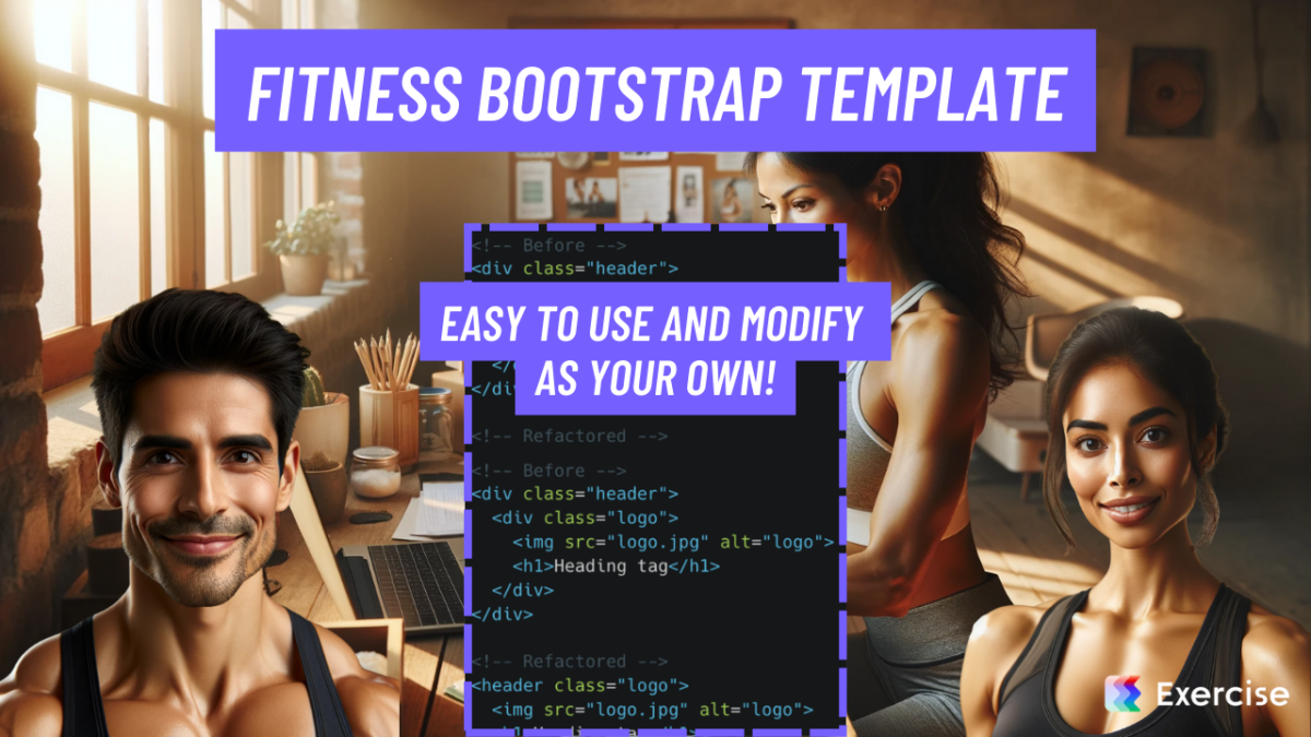 3 Best Fitness Bootstrap Templates in 2024 (FREE Download) | Exercise.com