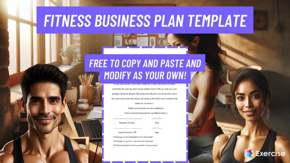 Fitness Business Plan Template (PDF, DOC, XLS + FREE Examples ...