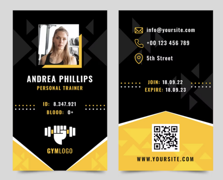 3 Best Gym Membership Card Templates in 2024 | Exercise.com