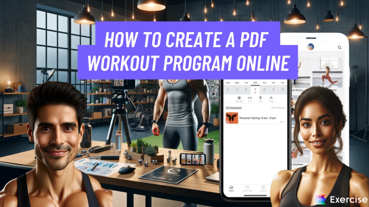 How to Create a PDF Workout Program Online | Exercise.com