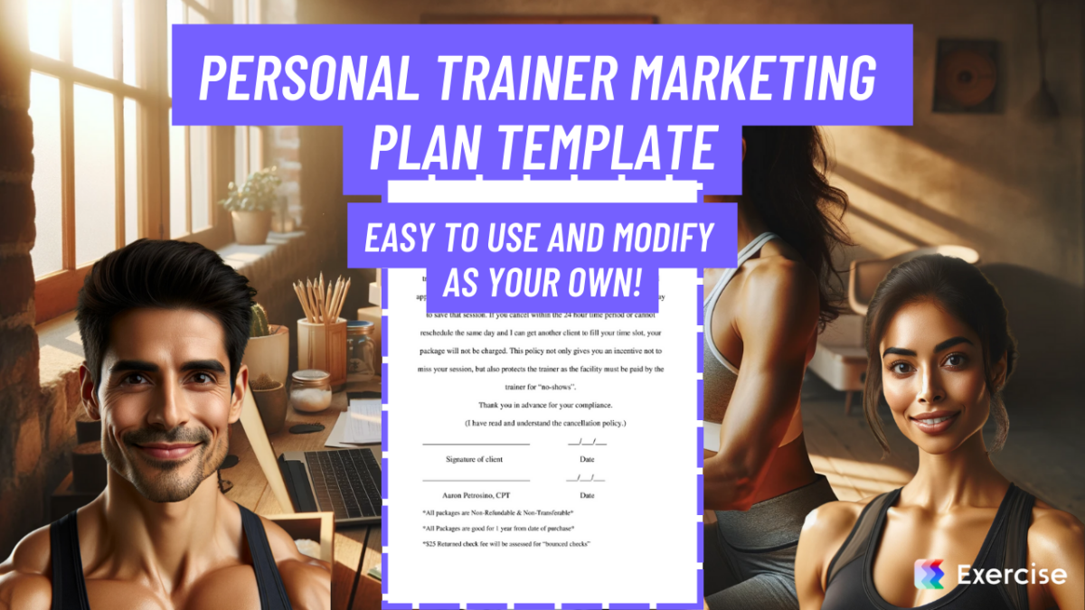 Personal Trainer Marketing Plan Template (FREE) | Exercise.com