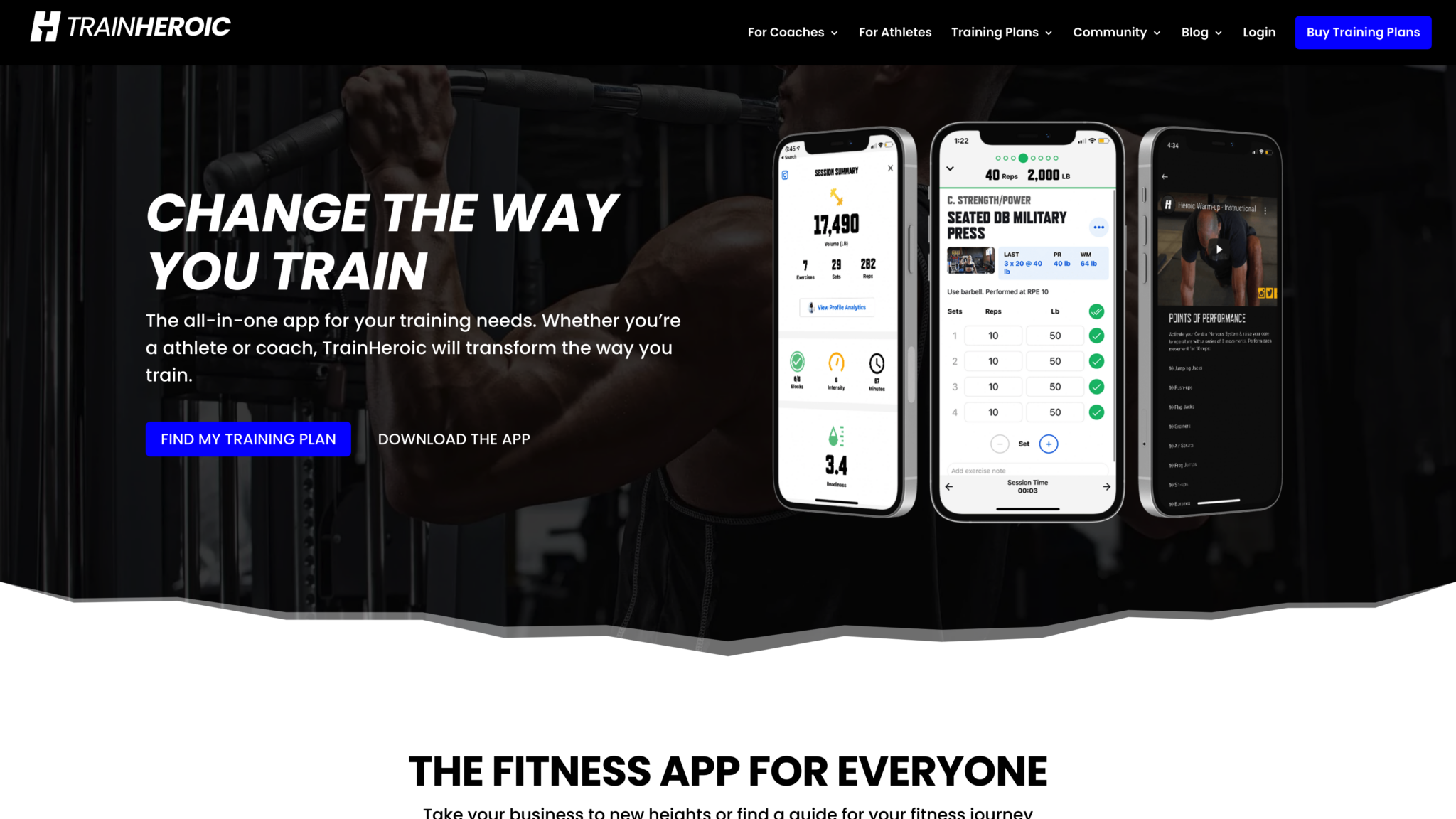 TrainHeroic Pricing: How much does TrainHeroic cost? | Exercise.com