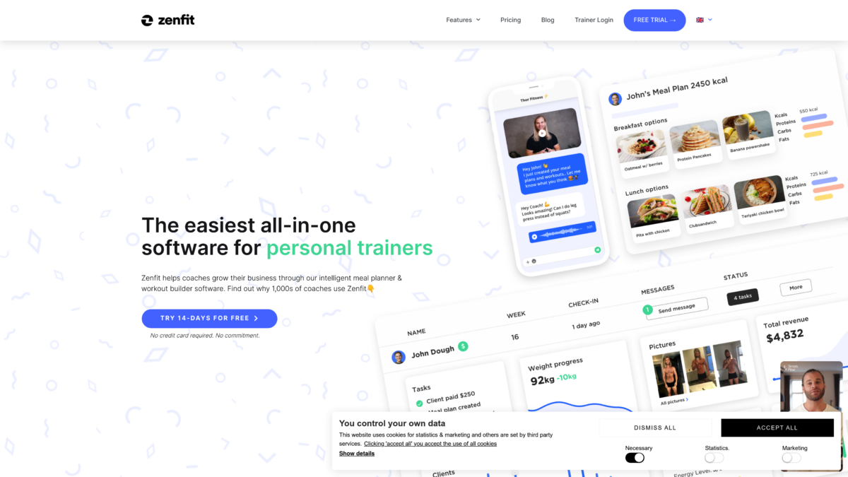 Zenfit Pricing: How much does Zenfit cost? | Exercise.com