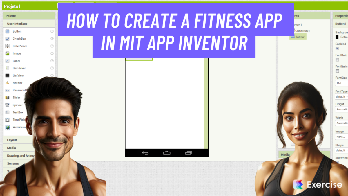 How to Create a Fitness App in MIT App Inventor in 2025 | Exercise.com