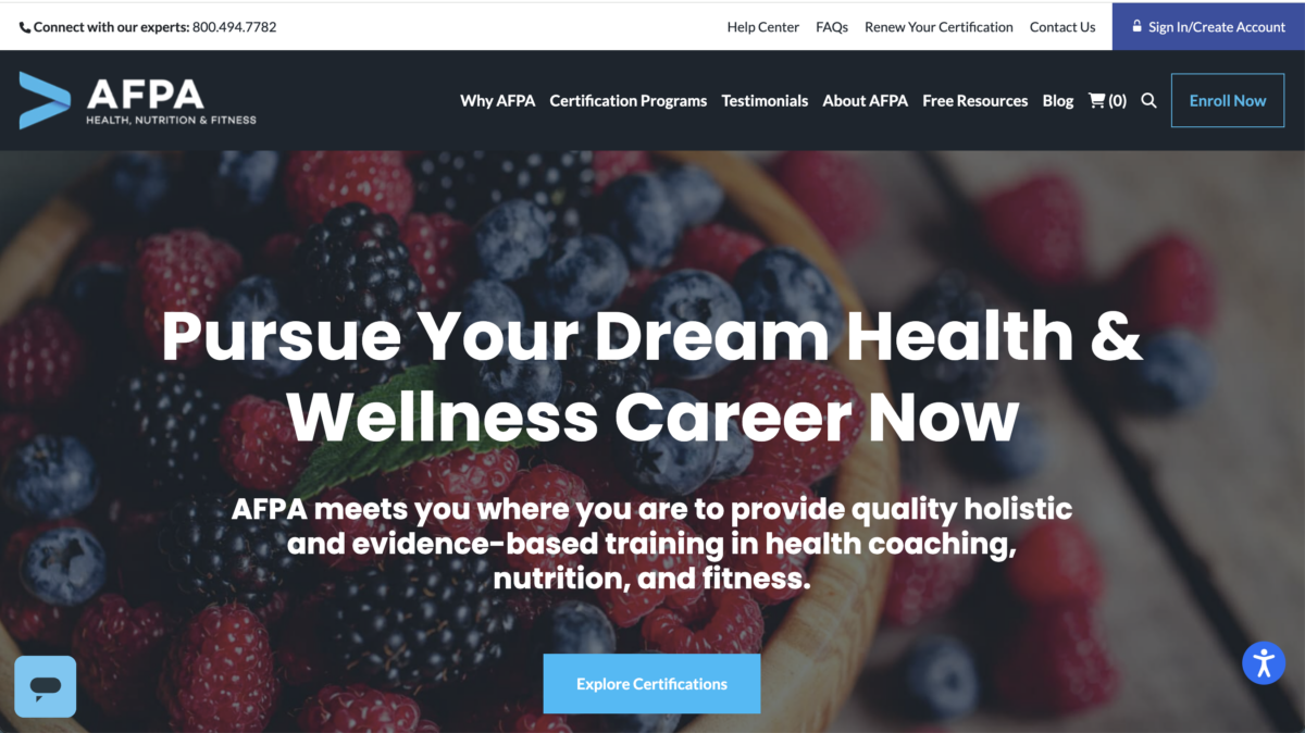 5 Best Nutrition Certifications in 2024 | Exercise.com