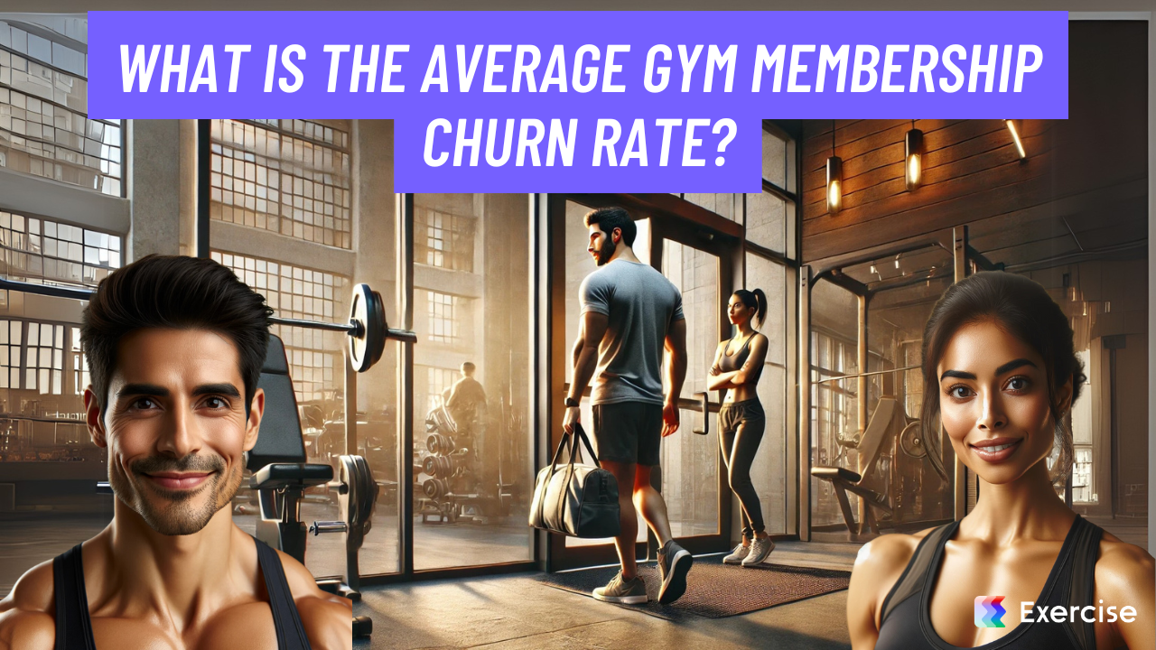 What is the average gym membership churn rate? | Exercise.com